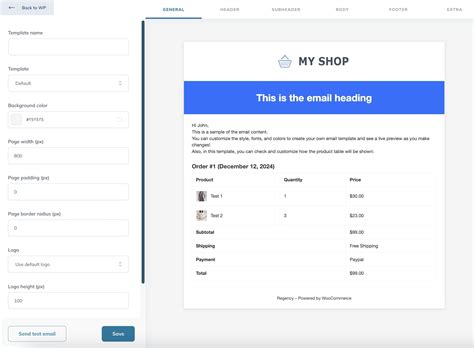 Yith Woocommerce Email Templates