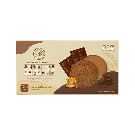 우리밀로만든 초코샌드웨이퍼 Daejo Fandb