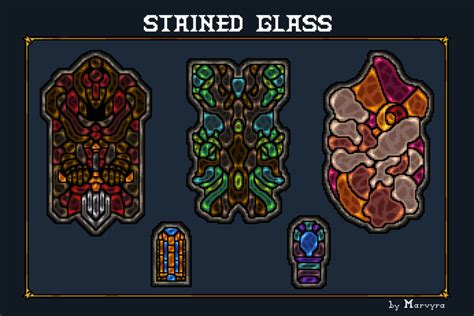 Unique Fantasy Stained Glass 2d Environments Unity Asset Store