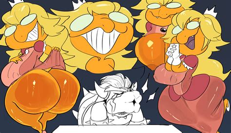 Rule 34 Artist Request Ass Big Ass Big Butt Blonde Hair Bowser Butt