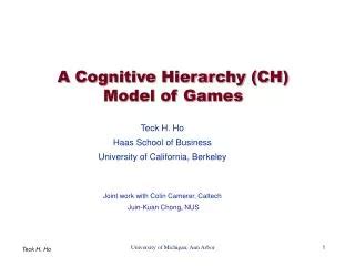 PPT The Cognitive Model PowerPoint Presentation Free Download ID