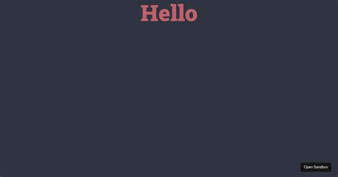 Styled Components Starter Kit Codesandbox