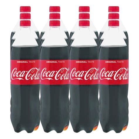 Coke Soft Drink Bottle 12x1lt Superb Hyper