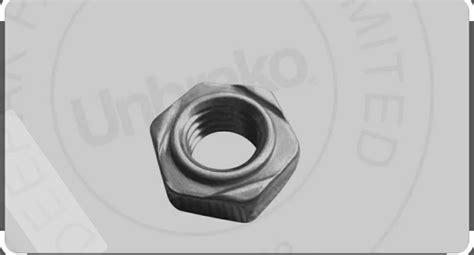 Material Mild Steel Hex Weld Nut Nominal Nut Diameter M6 6 Mm At