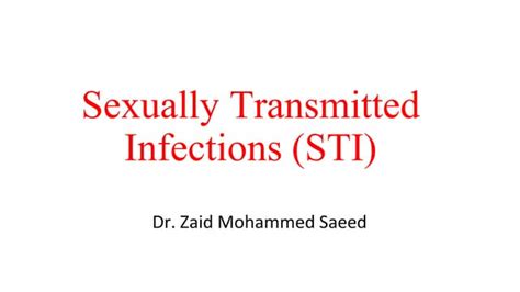 11 Sexually Transmitted Disease 2 Pptx