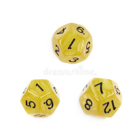 Roleplaying Polyhedral Dice Isolated Stock Image Image Of Opportunity