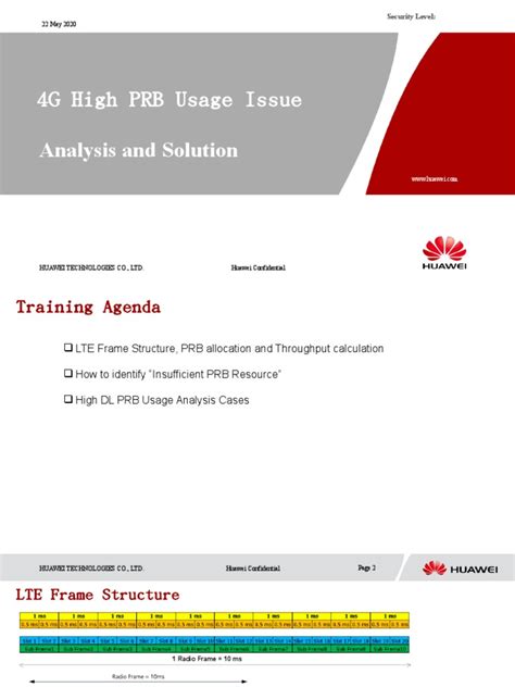 4g High Prb Analysis And Solution Pdf Lte Telecommunication 4 G