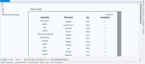Crystalreportviewer Is Not Displayed In A Aspx Page Stack