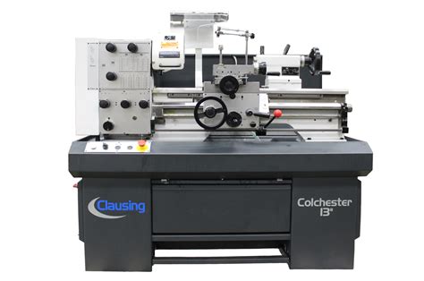 8026j Clausing Colchester Geared Head Lathe With 13” Swing Over Bed Manual Gap Bed Engine