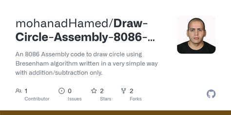 Draw Circle Assembly 8086 Bresenham Circle Drawcircleassembly8086 Asm
