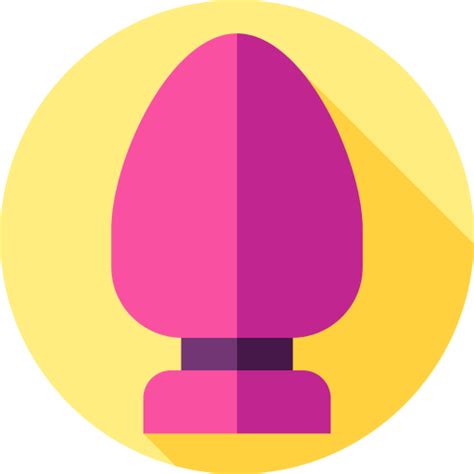 Butt Flat Circular Flat Icon