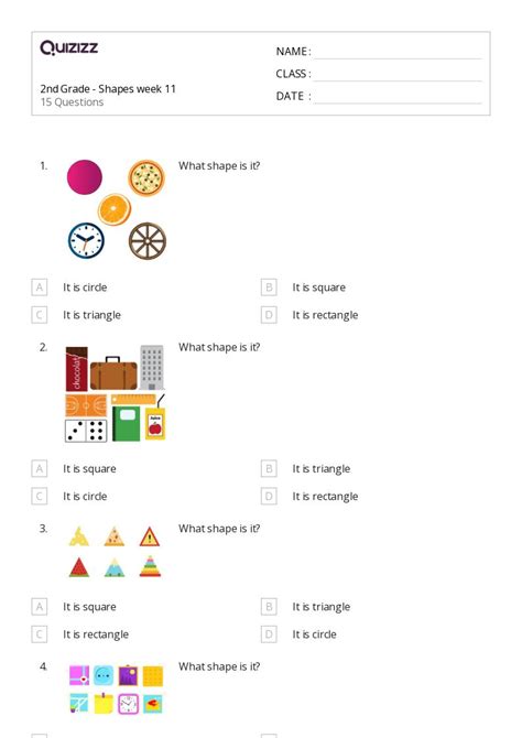 50 Rectangles Worksheets For 2nd Class On Quizizz Free Printable