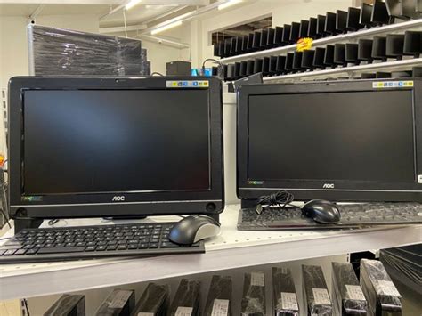 Computador Completo All In One AOC 04Gb HD 500 produtos eletrônicos monitores teclados fontes