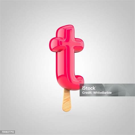 아이스크림 T 소문자 흰색 배경에 고립 0명에 대한 스톡 사진 및 기타 이미지 0명 3차원 형태 건강한 식생활 Istock