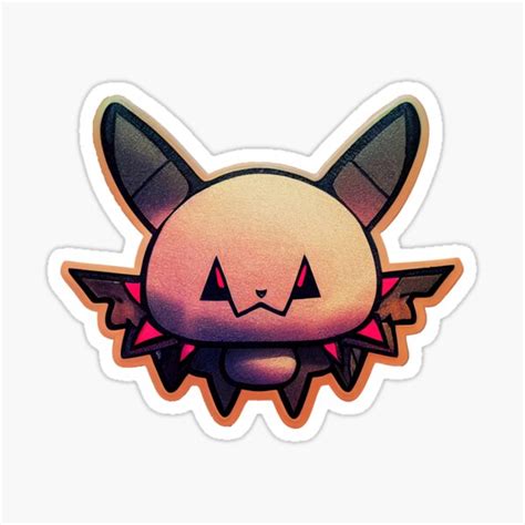 Cute Flying Pumpkin Pokemon Sticker For Sale By Museaium Redbubble