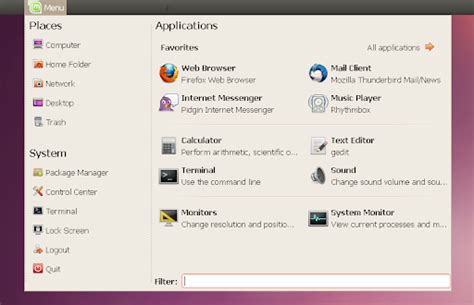 install linux mint main menu mintmenu in ubuntu from a ppa ~ web upd8 ubuntu linux blog