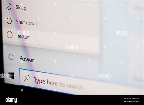 Windows Restart Button