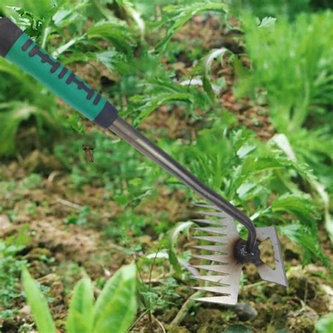 다기능 제초기 11 톱니 풀베기 도구 갈퀴 수동 제초기 제초초한 손용 제초기 다기능 제초 뽕나무 잡초 빼기풀 뽑아 포터블 풀 당겨 다기능 제초기 분재 뒷마당 안뜰 야채 재배