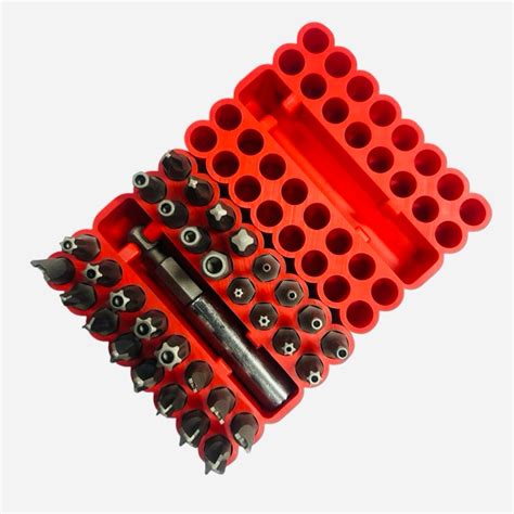 Proskit® 33pcs Security Bit Kit Pn 8pk Sd009 Made In Taiwan