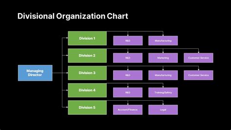 Divisional Organizational Structure Slidebazaar