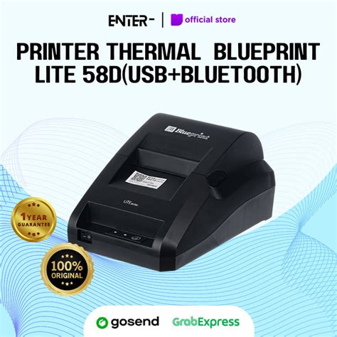 Jual Printer Thermal Pos Blueprint Lite 58d Lite58d Usb Bluetooth