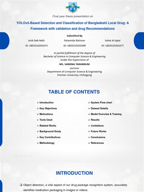 Yolov5 Based Detection And Classification Of Bangladeshi Local Drug A Framework With Validation