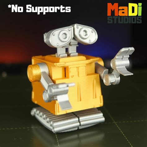 Stl File Wall E Walking Robot 🚶・3d Printing Template To Download・cults