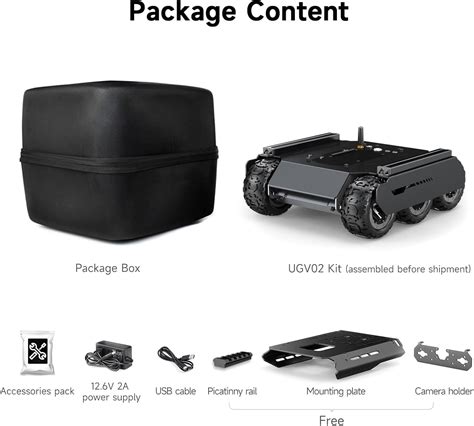 Waveshare Flexible And Expandable 6x4 Off Road Ugv Bahrain Ubuy