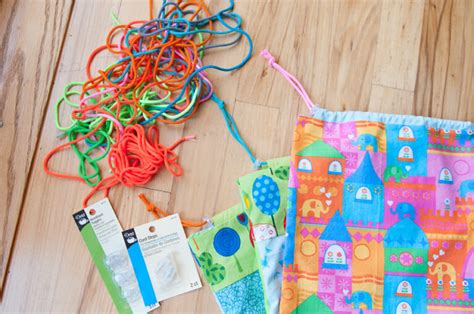 Draw String Bag Tutorial And Giveaway Life In Color Photo