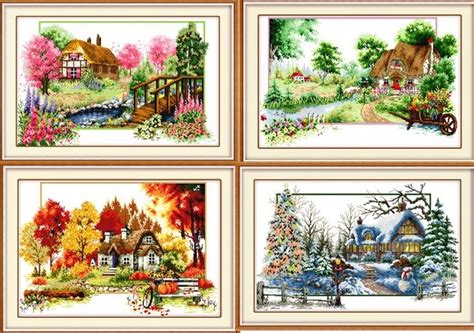 Наборы для вышивки крестиком лентами Реклама Наборы для вышивки крестиком Вышивание