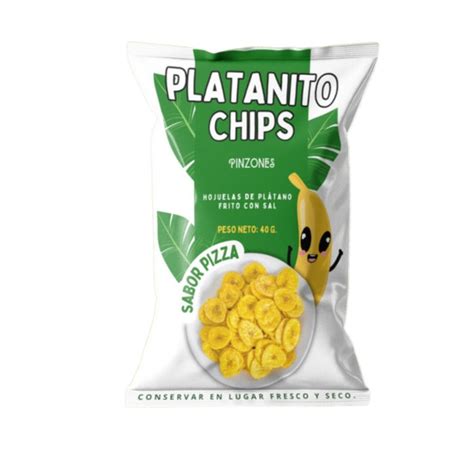 Platanito Chips Pinzones Pizza X 40g— Farmacorp