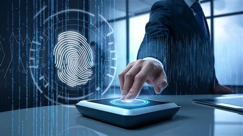 Cybersecurity Network Data Protection Businessman Using Mobile Phone For Digital Banking With