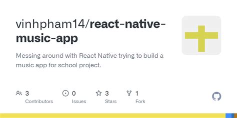 Github Vinhpham14react Native Music App Messing Around With React Native Trying To Build A