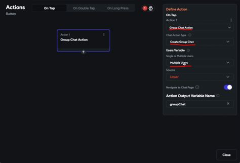 코드없이 개발하기 Flutter Flow 109액션 기능 Ui Interactions8 Group Chat Action 네이버 블로그