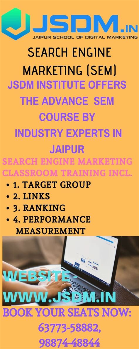Sem Training Institute In Jaipur With 100 Job Placement