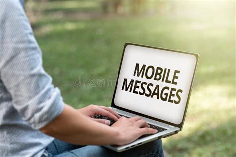 Writing Displaying Text Mobile Messages Conceptual Photo The Act Of Composing And Sending