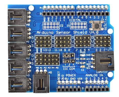 Sensor Shield V4 0 štít pro Arduino Botland obchod s robotikou