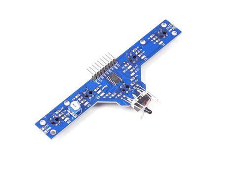 Buy Five Ir Sensor Array With Obstacle And Bump Sensor Arduino Compatible 5 Ir Sensor Array