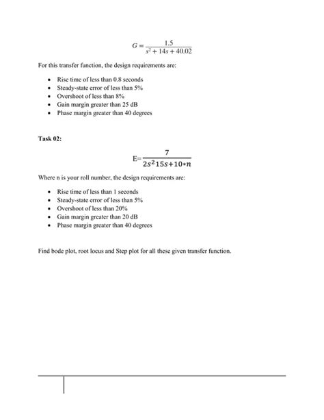 Compensator Design And Parameters Modification Using Bode Plot And Root