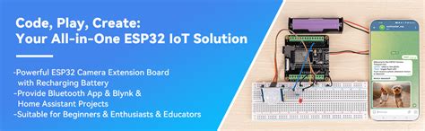 Sunfounder Esp32 Ultimate Starter Kit Compatiple With Arduino Pinout