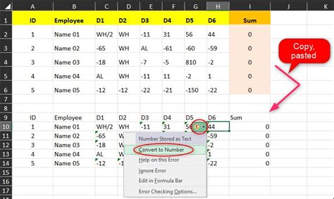 How To Convert All The Numerical Values To Numbers From Unknown Data Type Microsoft Qanda