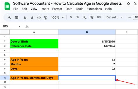 How To Calculate Age In Google Sheets Easy Formulas