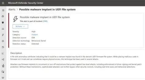 Microsoft Defender Uefi Scanner Will Block Hardware And Firmware Attacks