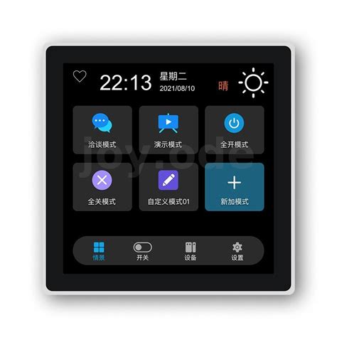 Tuya Smart Home Multiple Zigbee3 0 Control Panel 4 Inch Lcd Touch Screen 3 Gang Smart Switch App