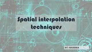 Spatial Interpolation Techniques PDF