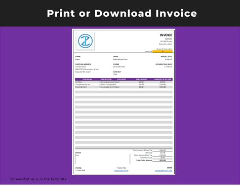Invoice Manager Pro Invoice Generator Excel Template Small Business Invoice Tracker Small