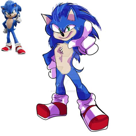 Movie Sonic Practice By Rizzelayuwu On Deviantart