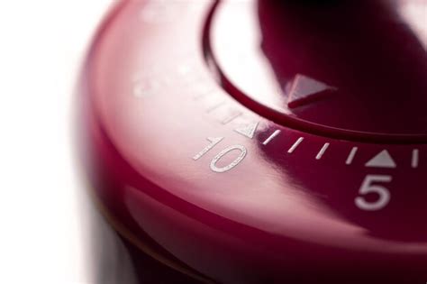 Premium Photo Close Up Of Red Timer