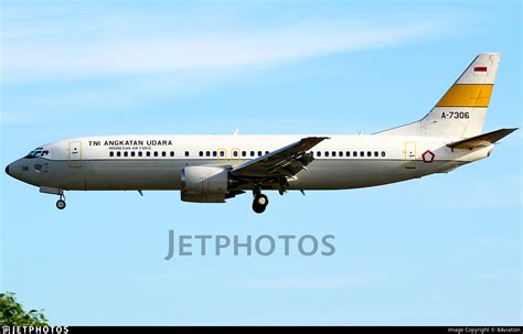 A-7306 | Boeing 737-4U3 | Indonesia - Air Force | BAviation | JetPhotos