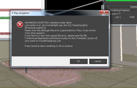 Unhandled Exception Updating Render Light V Ray Cgarchitect Forums